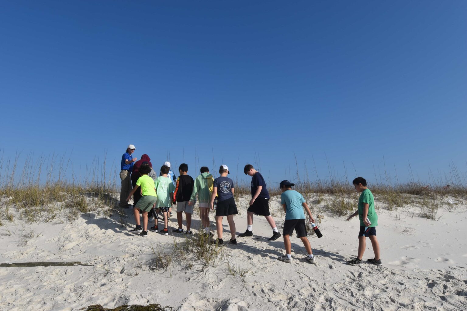 Gulf Shores Students Help Restore the Gulf State Park Pier