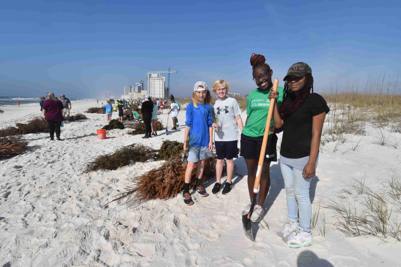 Gulf Shores Students Help Restore the Gulf State Park Pier