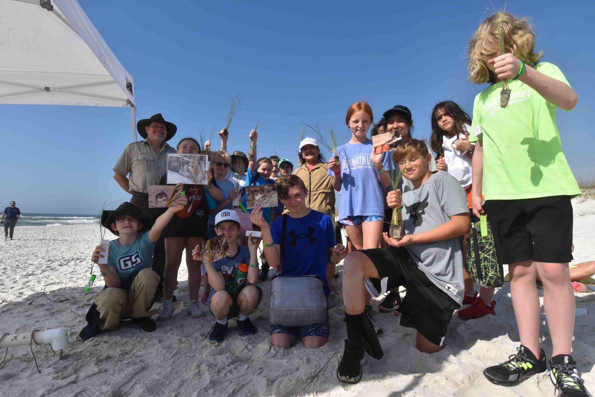 Gulf Shores Students Help Restore the Gulf State Park Pier