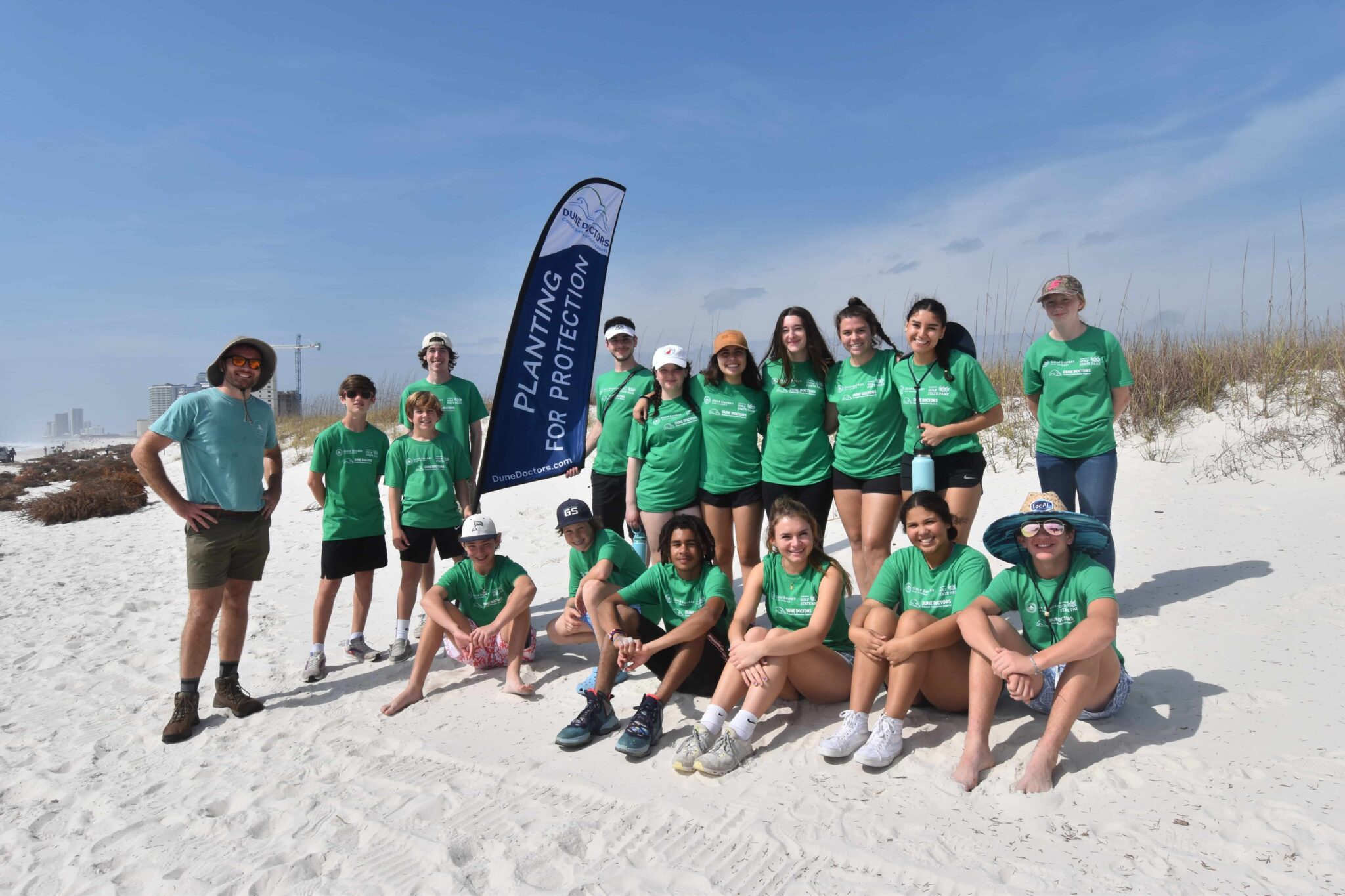 Gulf Shores Students Help Restore the Gulf State Park Pier
